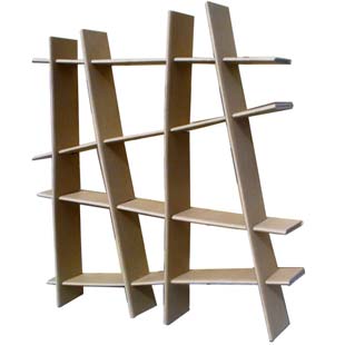 Cardboard Box Shelving Units